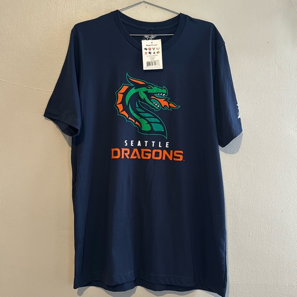 XFL | Shirts | Xfl Official Shirt Seattle Dragons Size Xl | Poshmark